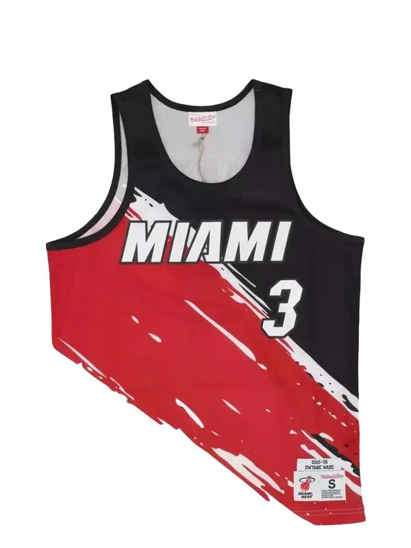 Mitchell & Ness Miami Heat Mesh Vest - Red