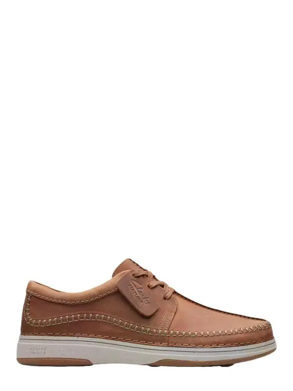 Clarks Nature 5 Derby Shoes - Brown