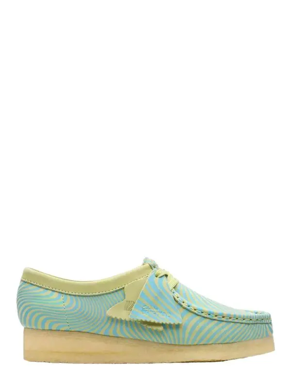 Clarks Wallabee Derby Shoes - Blue