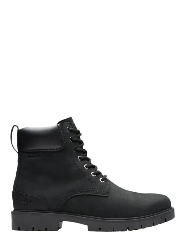 Clarks Rossdale Hi Lace-up Boots - Black