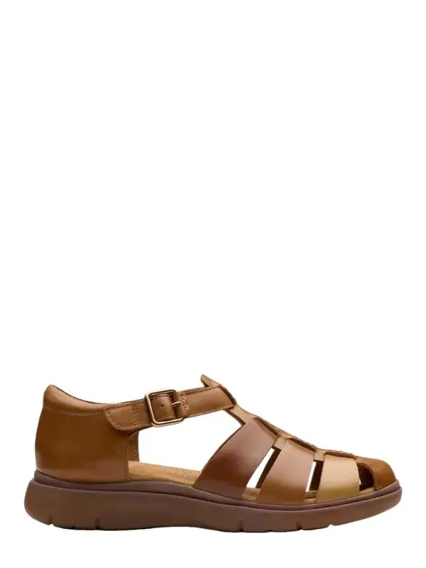 Clarks Certina Sun Cage Sandals - Brown