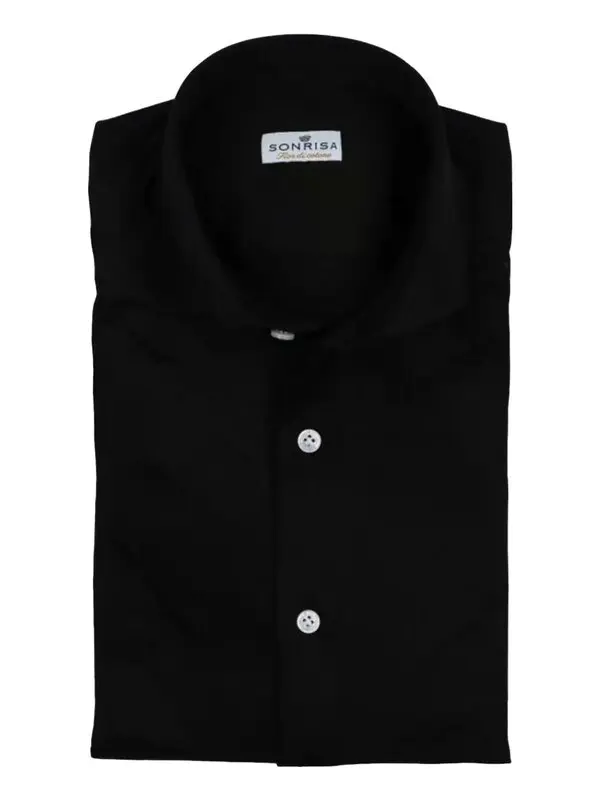 SONRISA Poplin Shirt - Black