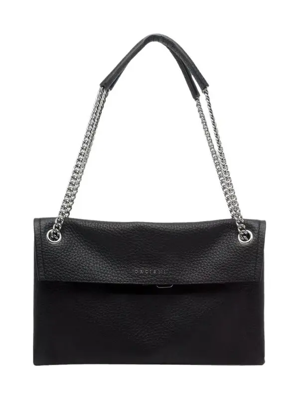 Orciani Small Venus Shoulder Bag - Black