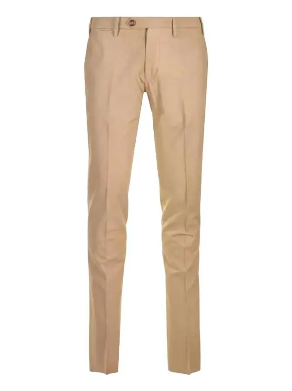 AL DUCA D’AOSTA 1902 Slim-fit Pressed Crease Trousers - Neutrals
