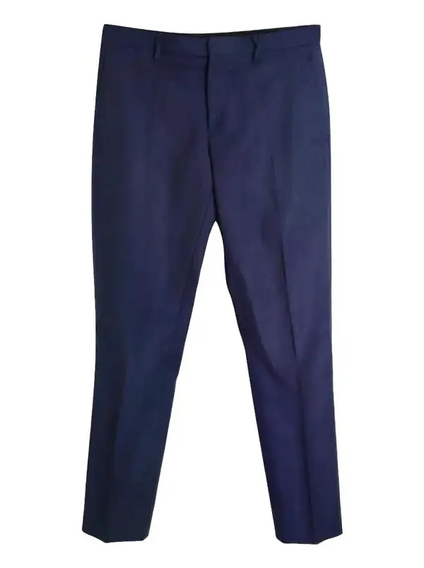 Burberry Tailored Wool Trousers - Blue