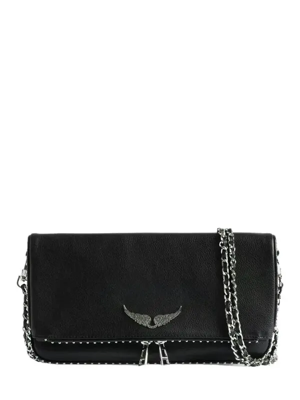 Zadig&Voltaire Rock Stud-embellished Shoulder Bag - Black