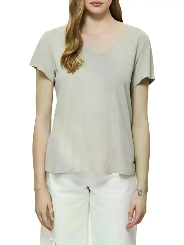 Chinese Laundry V-neck T-shirt - Neutrals
