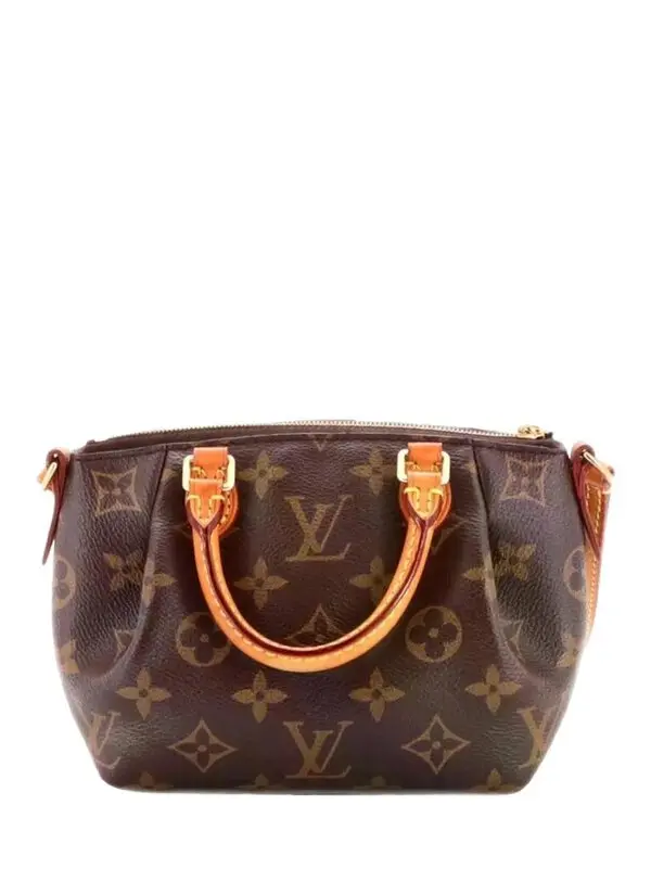 LOUIS VUITTON Monogram Canvas Nano Crossbody Bag - Brown
