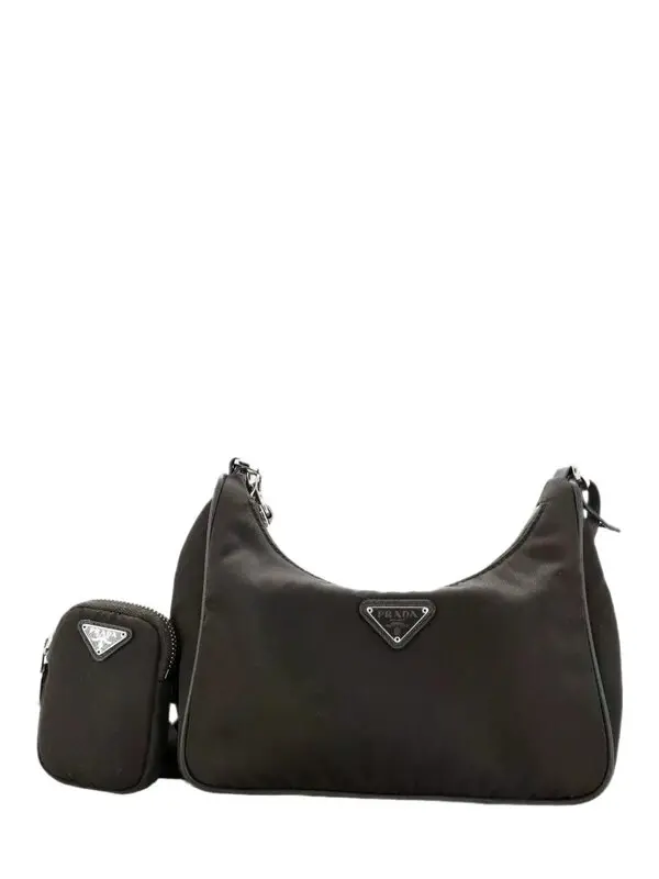 Prada Re-edition 2005 Shoulder Bag Tessuto Small Crossbody Bag - Green