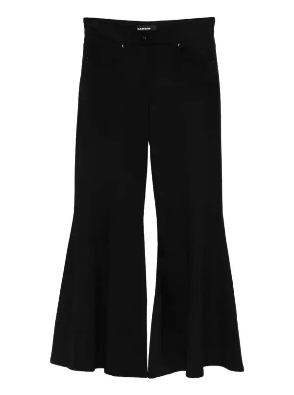 CAMBIO Flair Trousers - Black