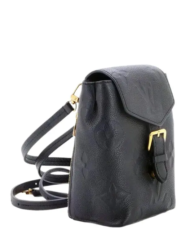 LOUIS VUITTON Monogram Empreinte Giant Backpack - Black