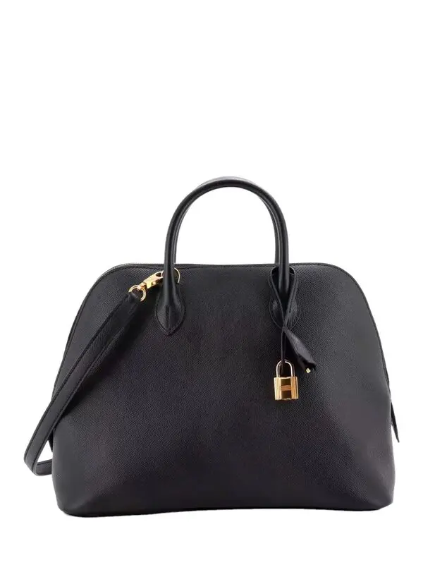 Hermès Bolide 1923 Epsom 30 Satchel - Black