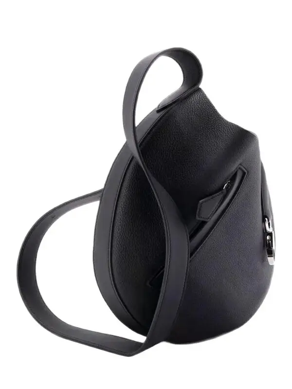 Hermès Arcon Bag Togo And Swift Slim Shoulder Bag - Black