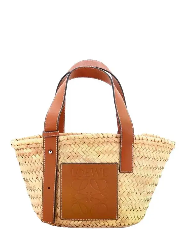Loewe Raffia Tote Bag - Brown