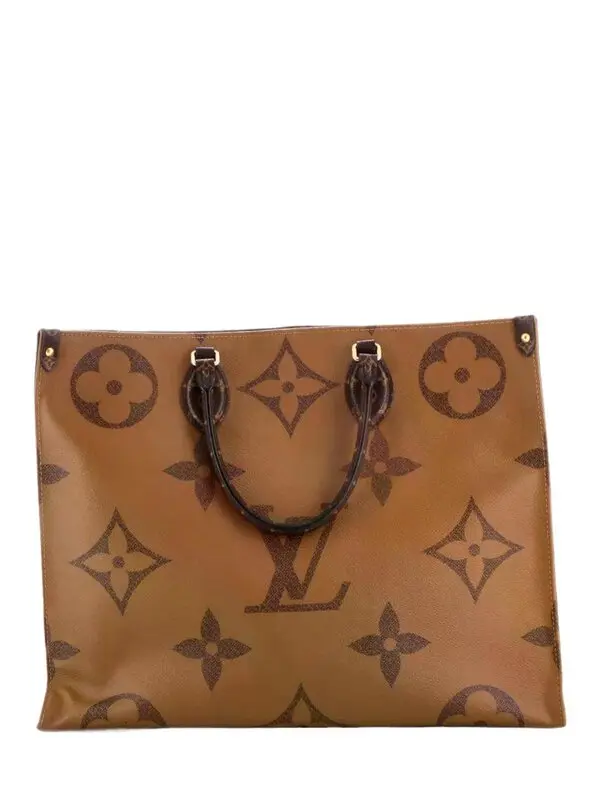 LOUIS VUITTON Onthego Giant Monogram Tote Bag - Brown