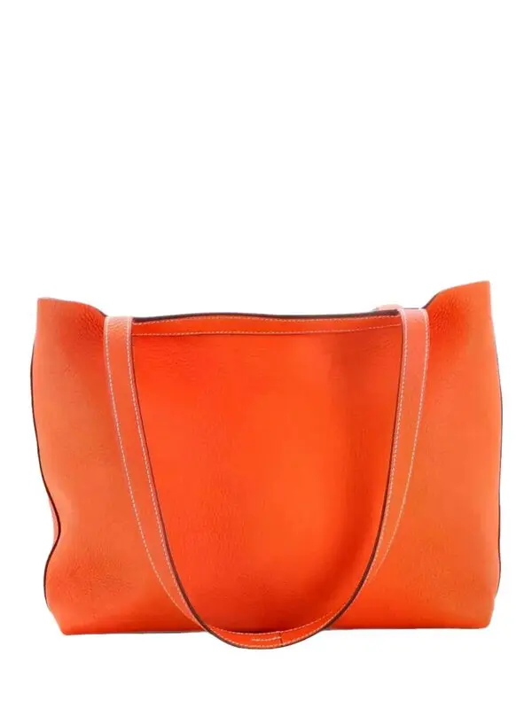 Hermès Cabasellier Clemence 31 Tote Bag - Orange
