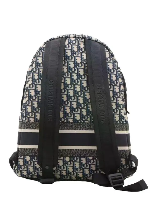 Dior Oblique Canvas Backpack - Blue