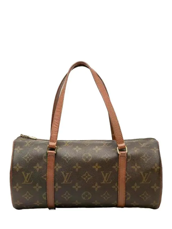LOUIS VUITTON 1994 Monogram Papillon 30 Handbag - Brown
