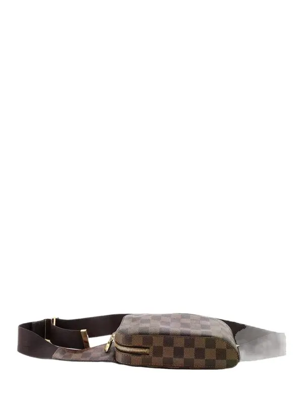 LOUIS VUITTON Geronimos Damier Ebene Waist Bag - Brown