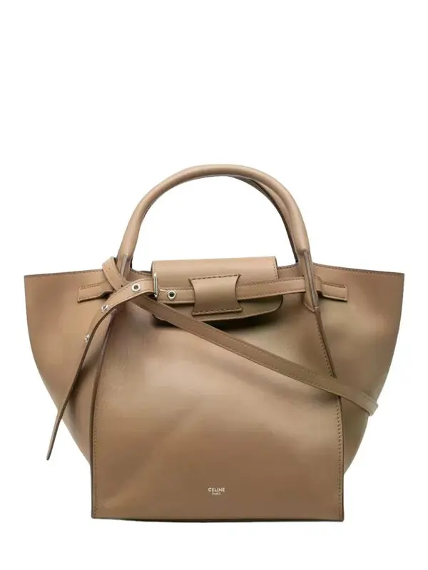 Celine Smooth Calfskin Big Bag Satchel - Brown
