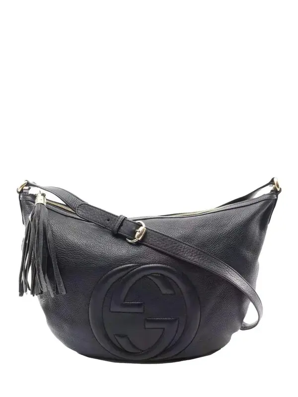 Gucci Calfskin Soho Crossbody Bag - Blue