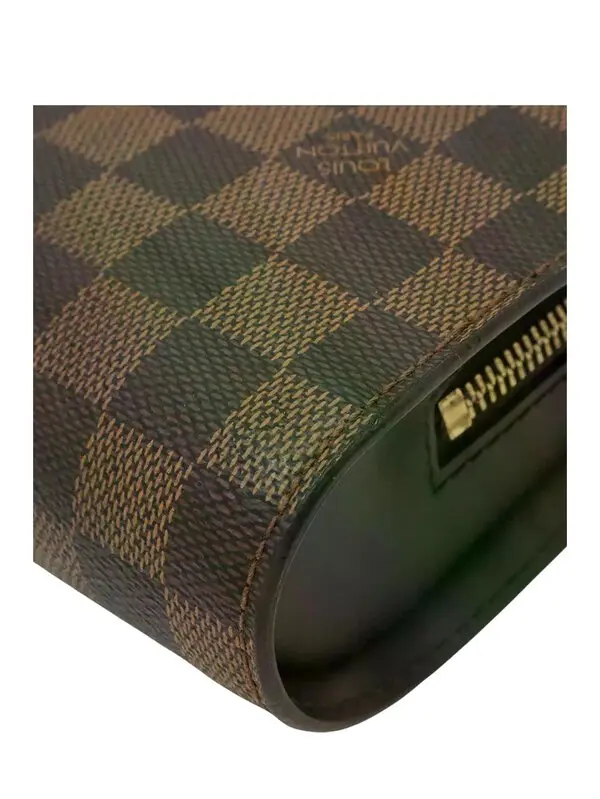 LOUIS VUITTON Damier Ebene Saint Louis Pochette Clutch Bag - Brown