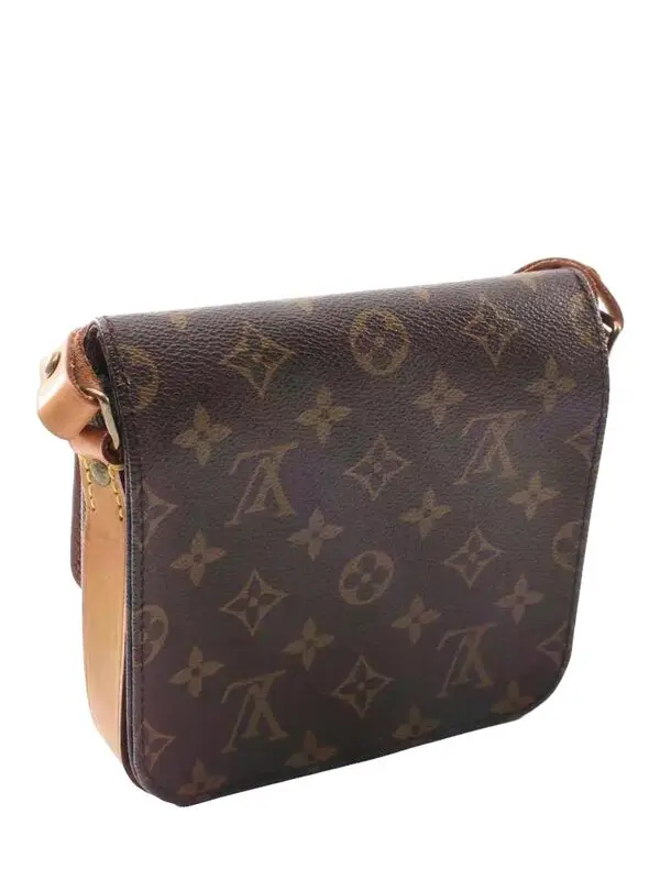 LOUIS VUITTON Monogram Cartouchiere Pm Bag - Brown