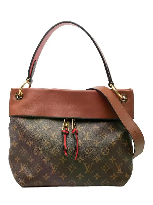 LOUIS VUITTON Monogram Canvas Tuileries Satchel - Brown