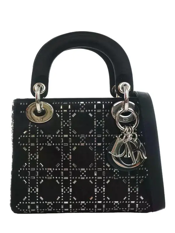 Dior Mini Lady Satchel - Black