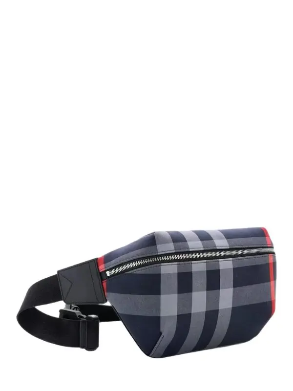 Burberry Sonny House Check Canvas Belt Bag - Blue