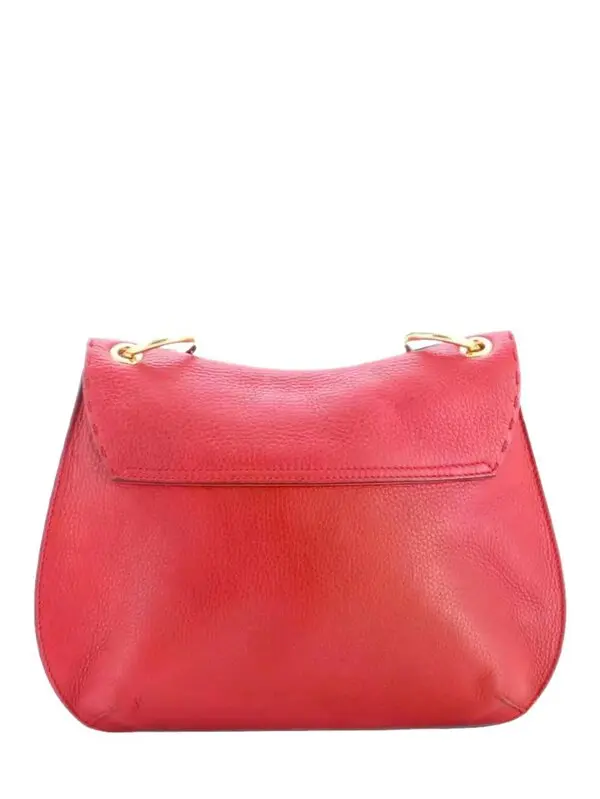 Gucci Gg Marmont Animalier Shoulder Bag Leather Medium - Red