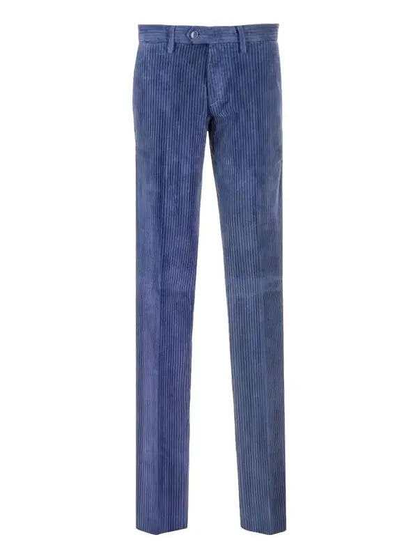 AL DUCA D’AOSTA 1902 Corduroy Cotton Trousers - Blue