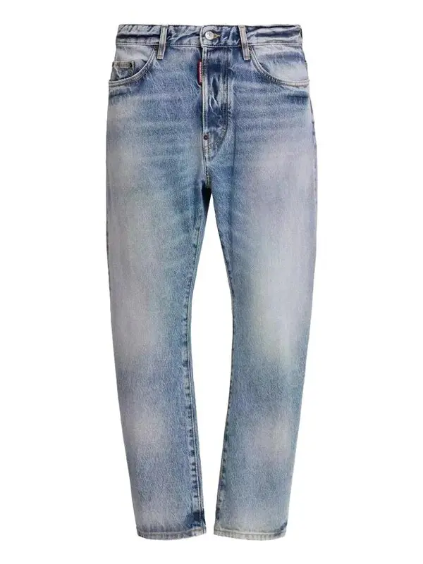 Dsquared2 Bro Straight-leg Jeans - Blue