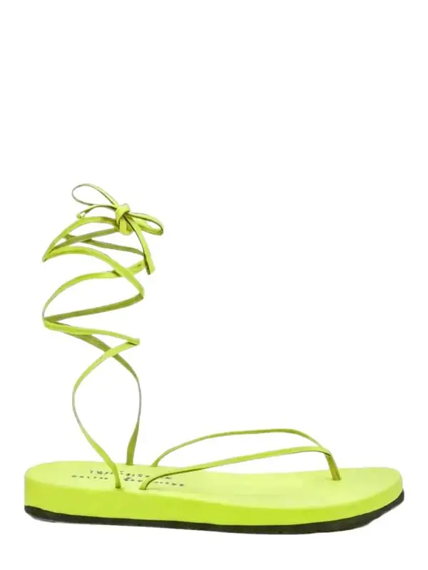 BETTINA VERMILLON Jenifer Thong Sandals - Green