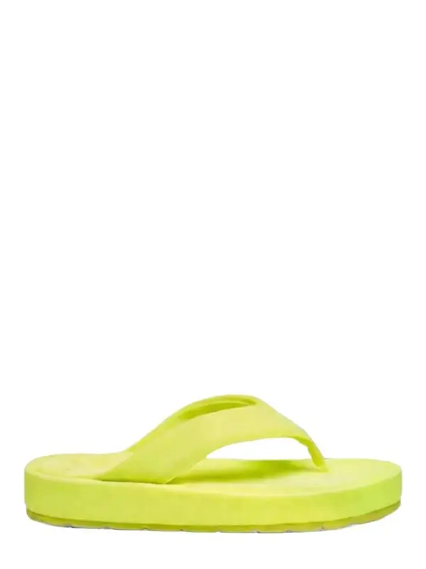 BETTINA VERMILLON Anastasia Platform Flip-flops - Yellow