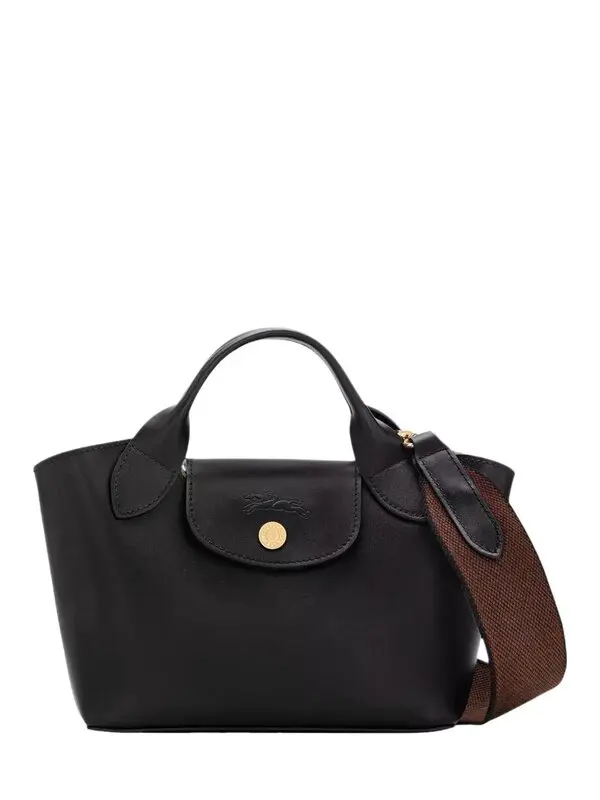 Longchamp Pure Small Tote Bag - Black