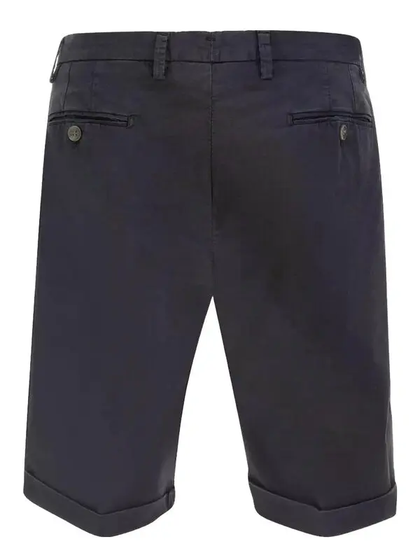 BRIGLIA 1949 Turn-up Cuff Shorts - Grey