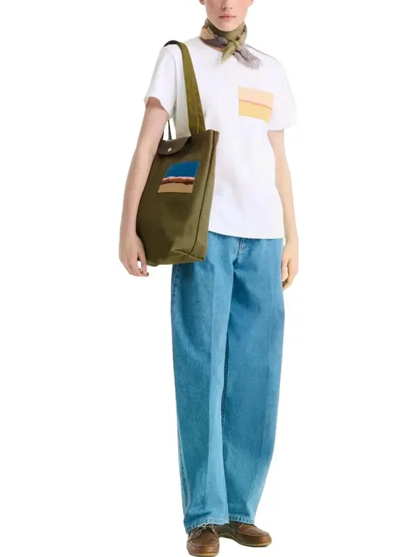 Longchamp X Caroline Hélain M Tote Bag - Green