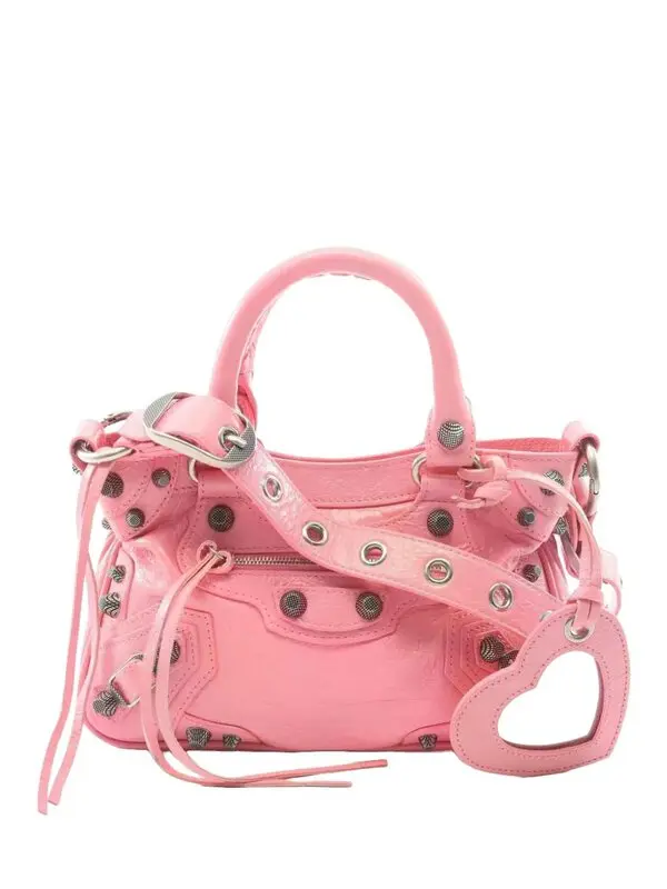 Balenciaga Neo Cagole City Tote Bag - Pink