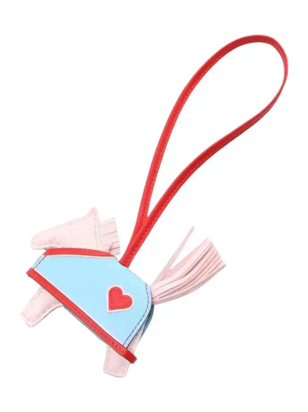 Hermès Rodeo Cœur Bag Charm - Blue