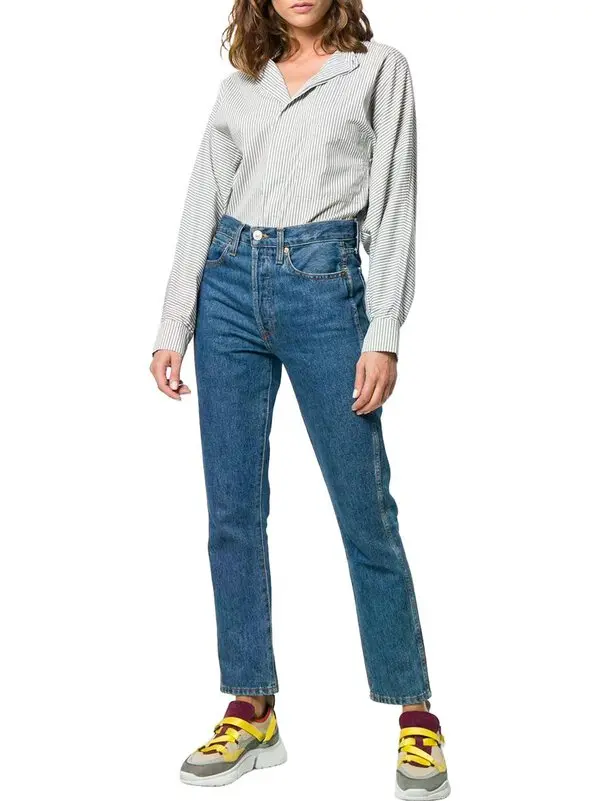 Woolrich Striped Long Sleeve Shirt - White