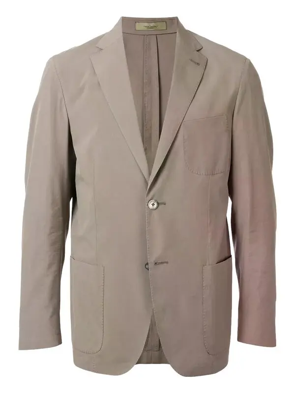 Corneliani Single Breasted Jacket - Neutrals