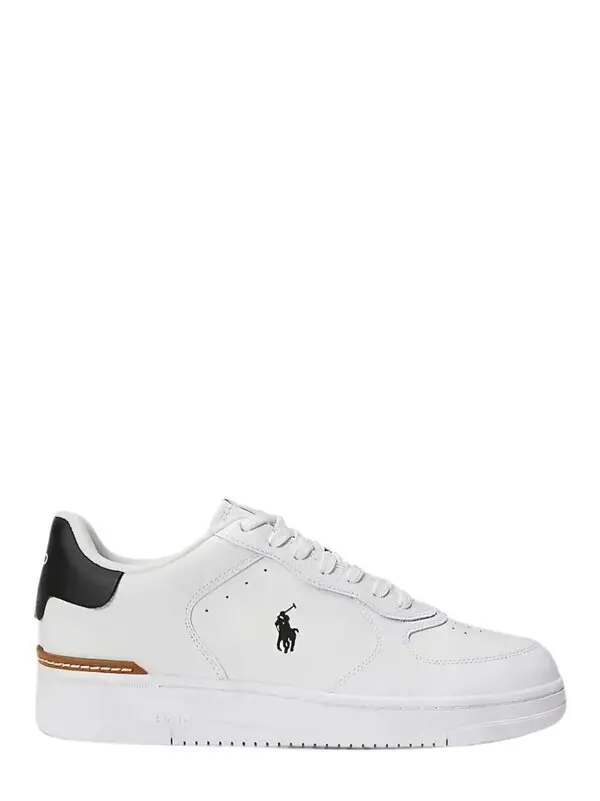 Polo Ralph Lauren Masters Leather Sneakers - White