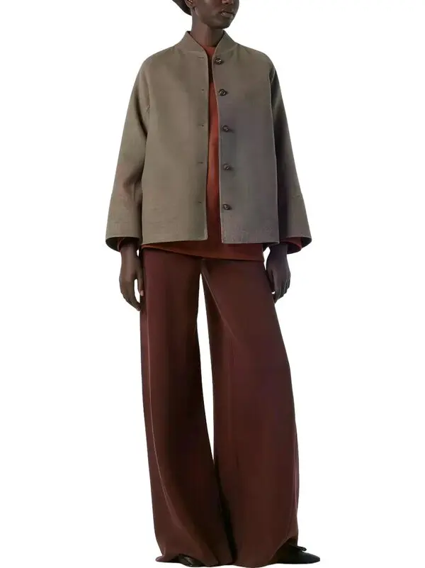 Loro Piana Siena Wide-leg Knit Track Pants - Red