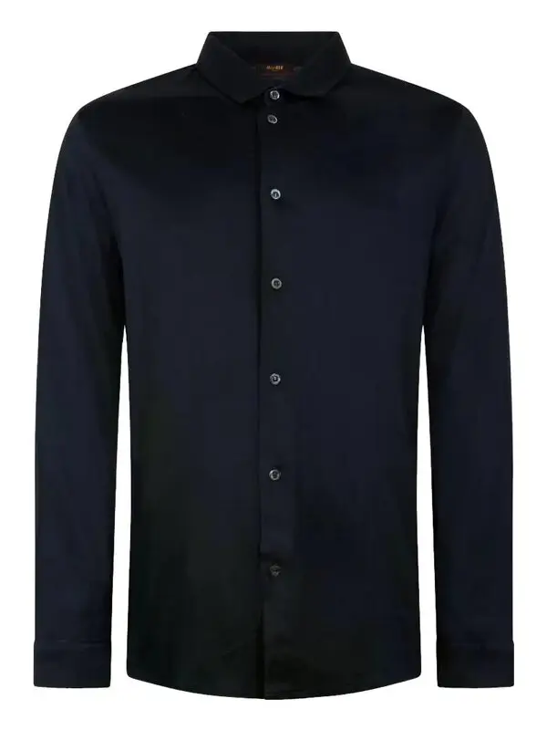 MOORER Long-sleeve Shirt - Black