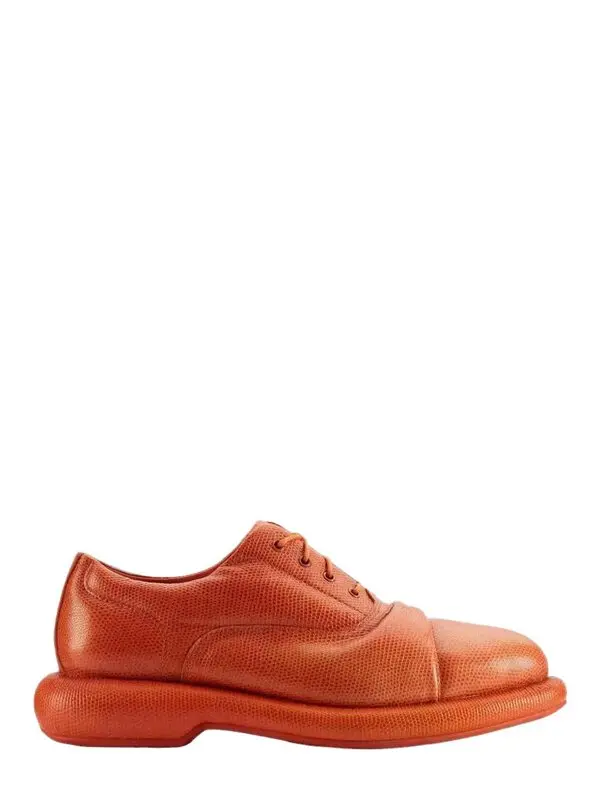 Clarks X Martine Rose Leather Oxford Shoes - Orange