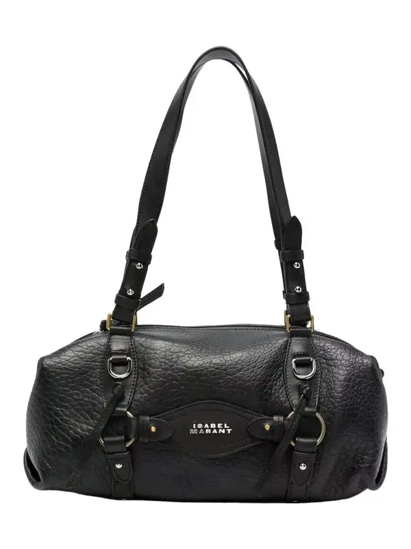 Isabel Marant Étoile Tilpa Buckle Detail Shoulder Bag - Black