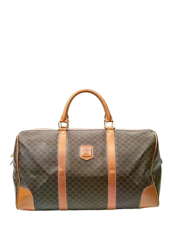 Celine Macadam Travel Bag - Brown
