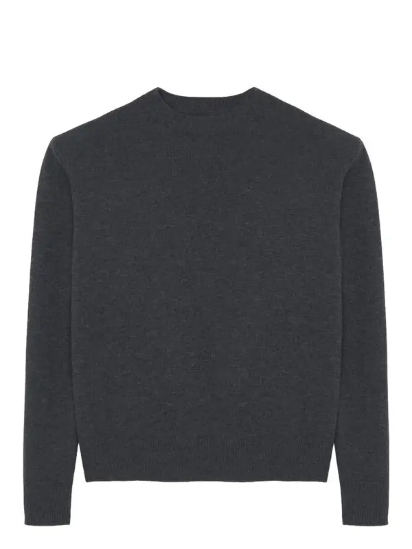 THE FRANKIE SHOP Rafaela Wool Oversized Sweater - Grey
