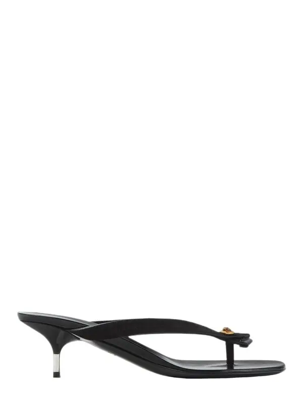 Versace Medusa Mini Heeled Sandals - Nero